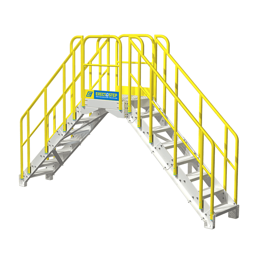 Crossover Stairs - Industrial Stairs